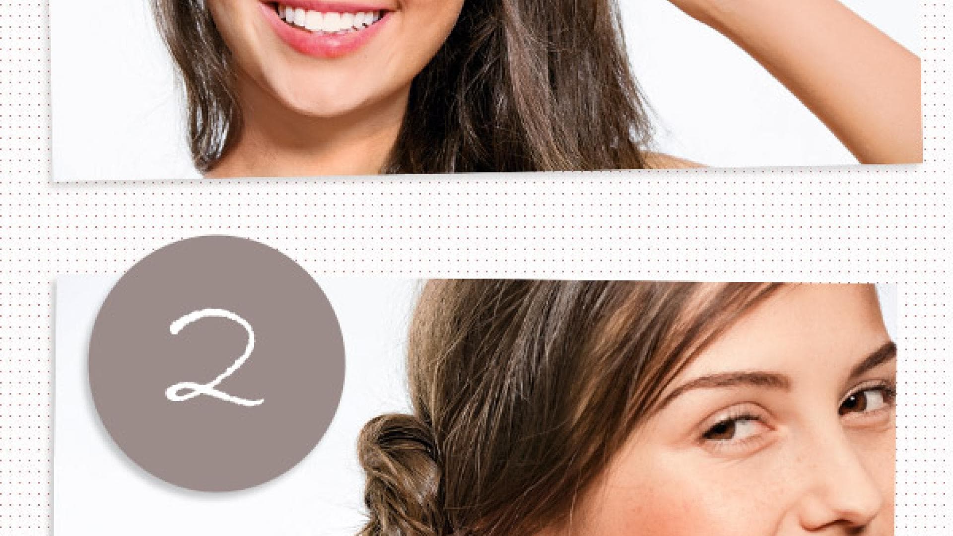 Frisuren-Anleitung: Seitlicher Dutt