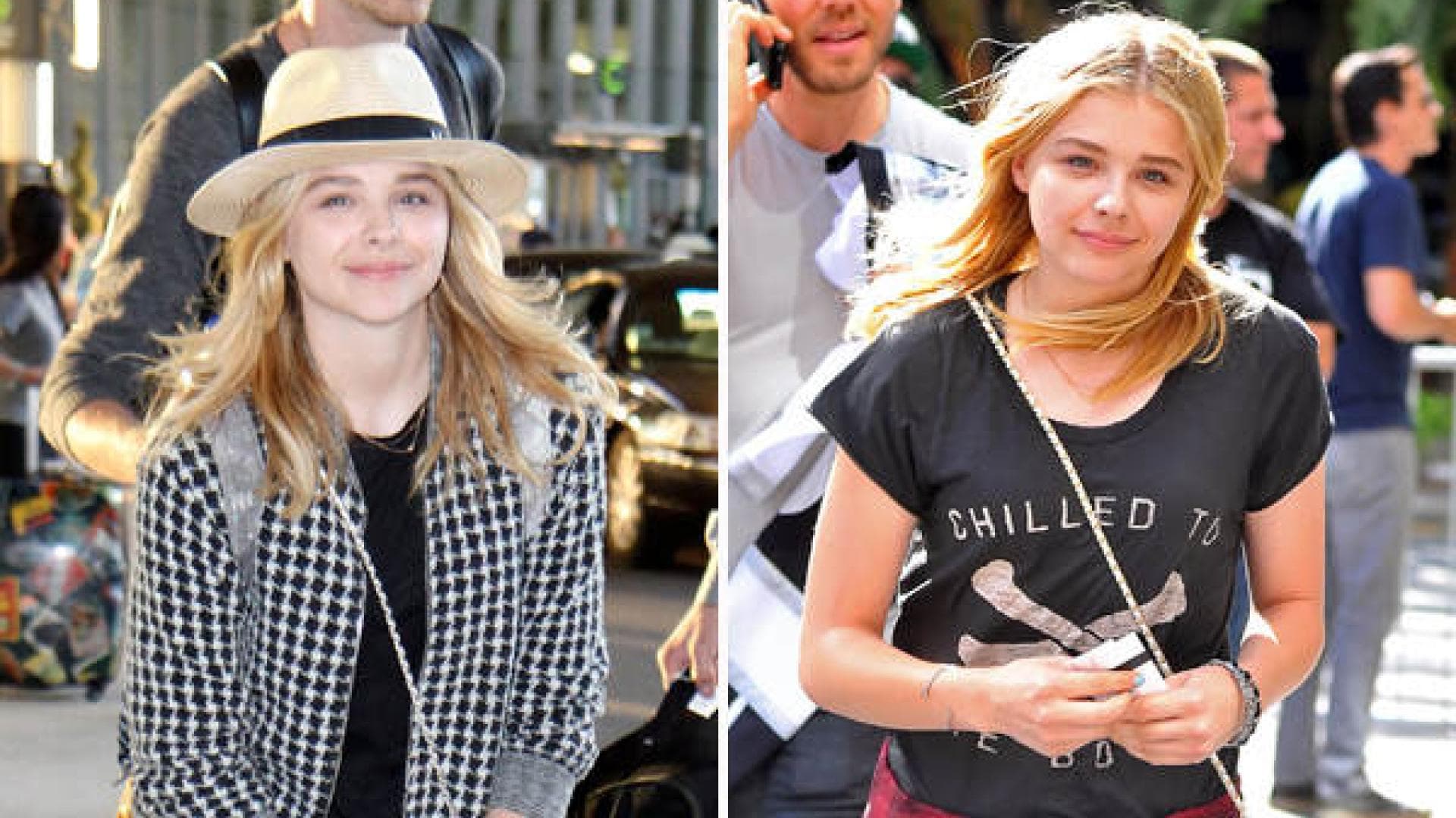 Chloë Grace Moretz: Jeans, Sneakers und Tasche