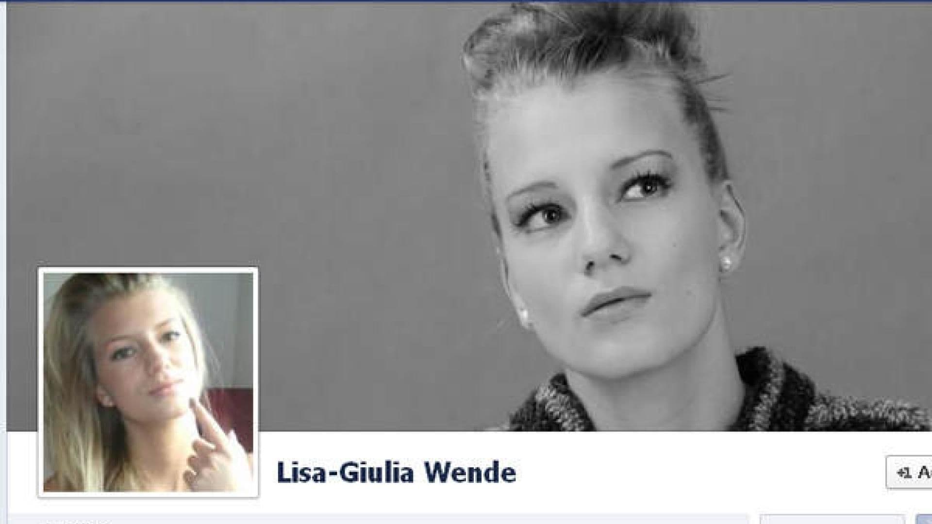 Facebook-Profil von Lisa-Giulia Wende