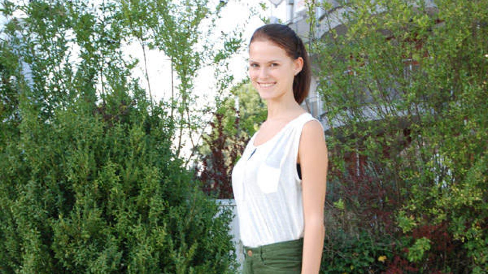 Lisa beim GNTM-Casting