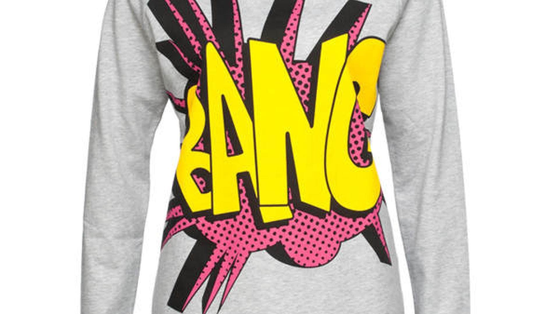 Pullover mit Comic-Print von New Yorker