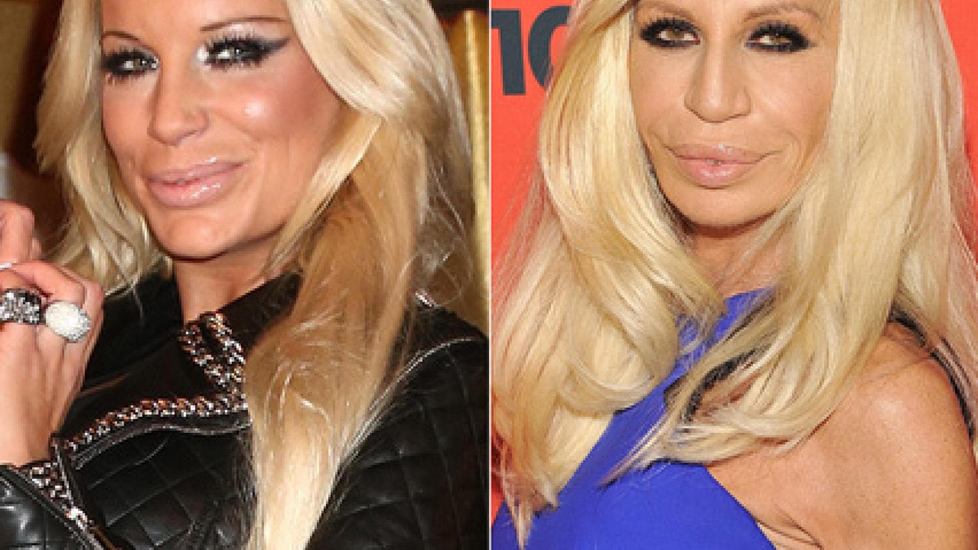 Gina-Lisa Lohfink & Donatella Versace