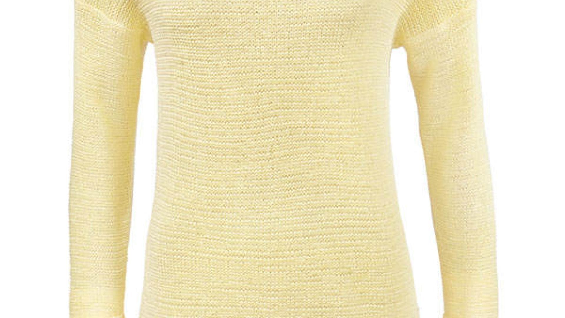 Gelber Pullover von LIDL