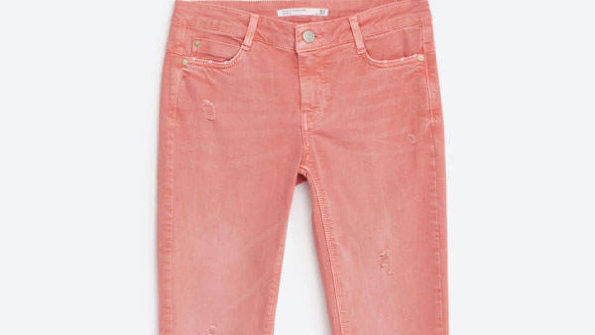 Rosa Jeans von Zara
