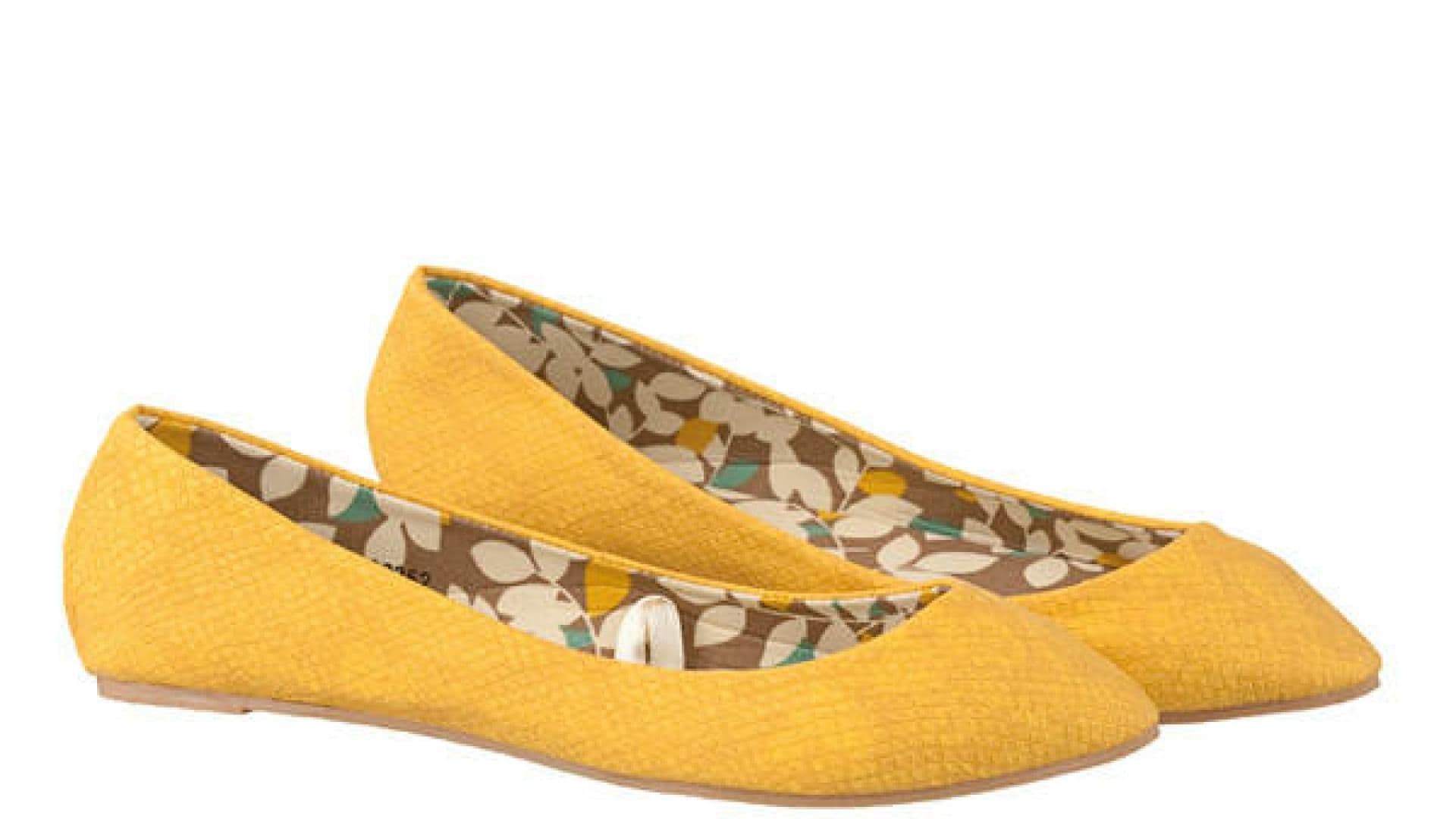 Gelbe Ballerinas von Primark