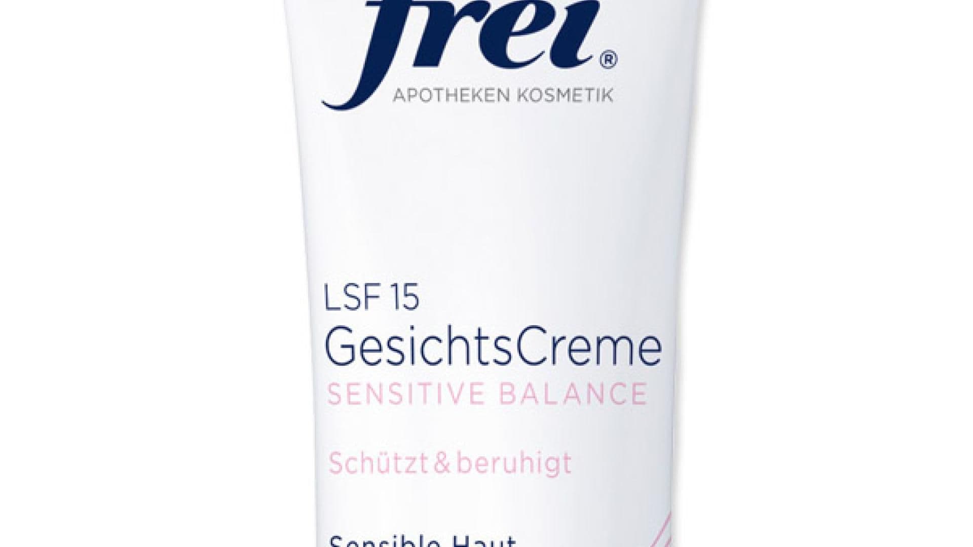 Gesichtscreme von frei