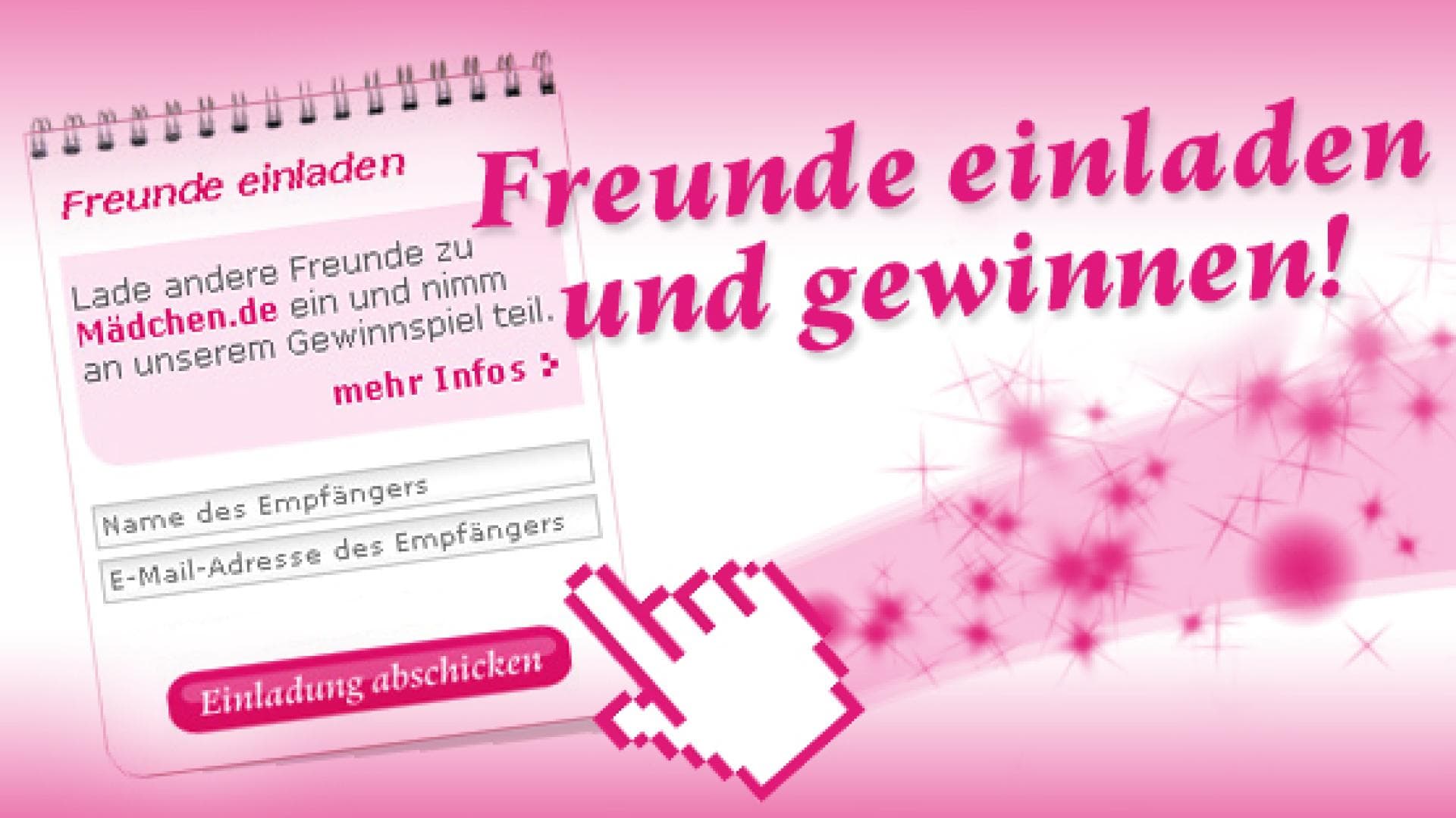 Freunde einladen und Gewinne abstauben!