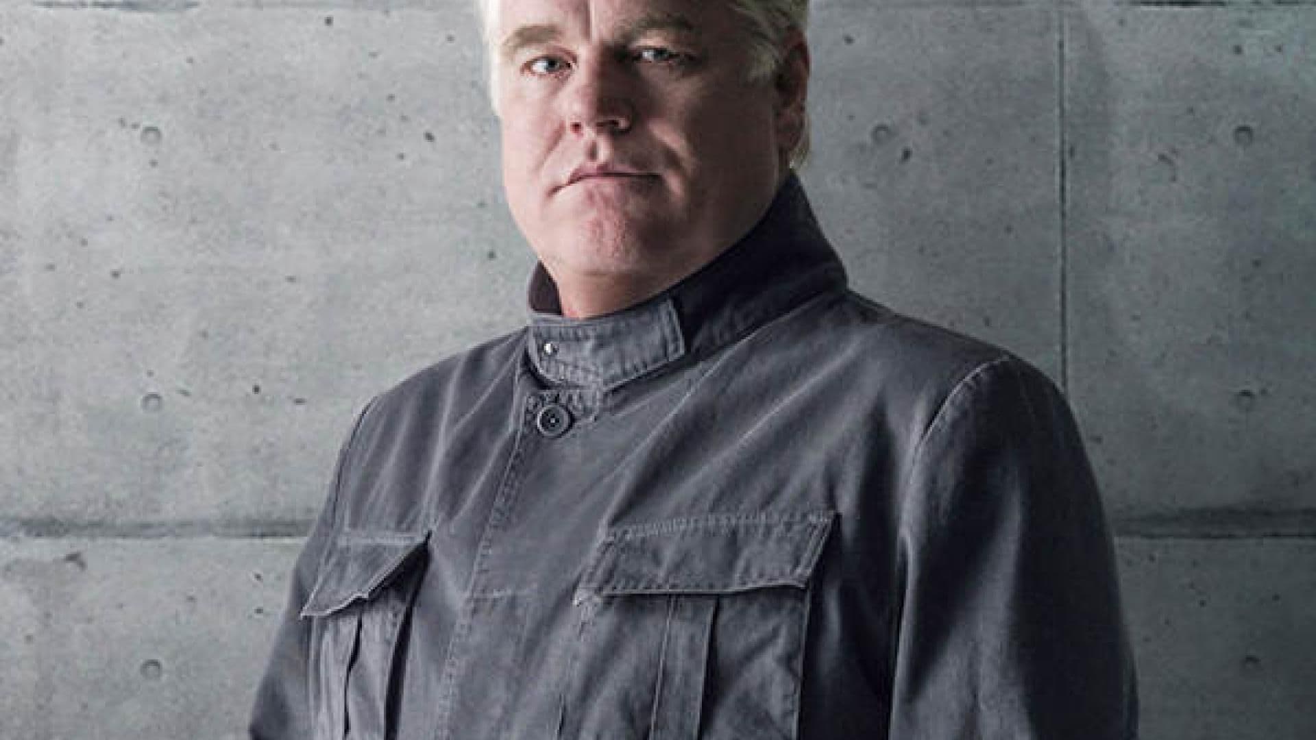Plutarch (Philip Seymour Hoffman) in Distrikt 13