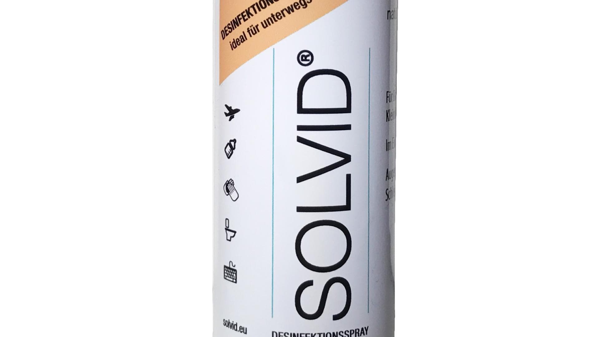 Desinfektionsspray von Solvid
