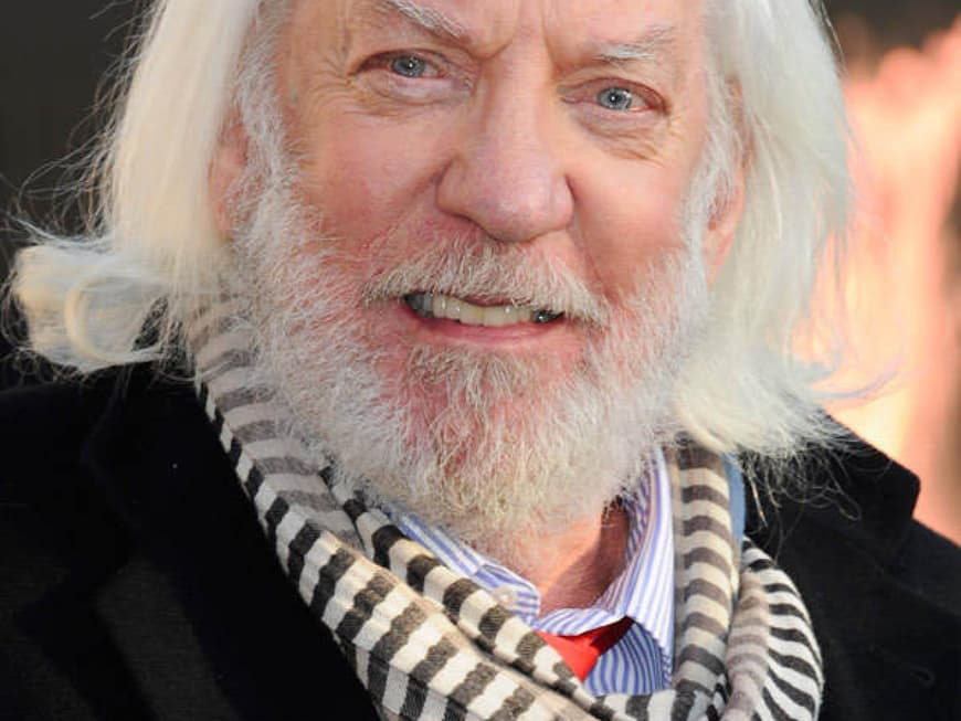 Donald Sutherland als Präsident Snow