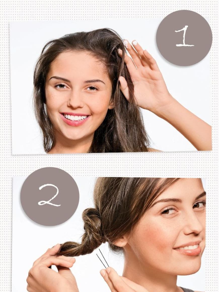 Hochsteckfrisuren selber machen